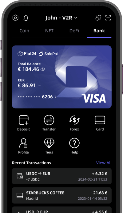 SafePal Banking Gateway - Manage crypto-friendly bank accounts and Visa ...